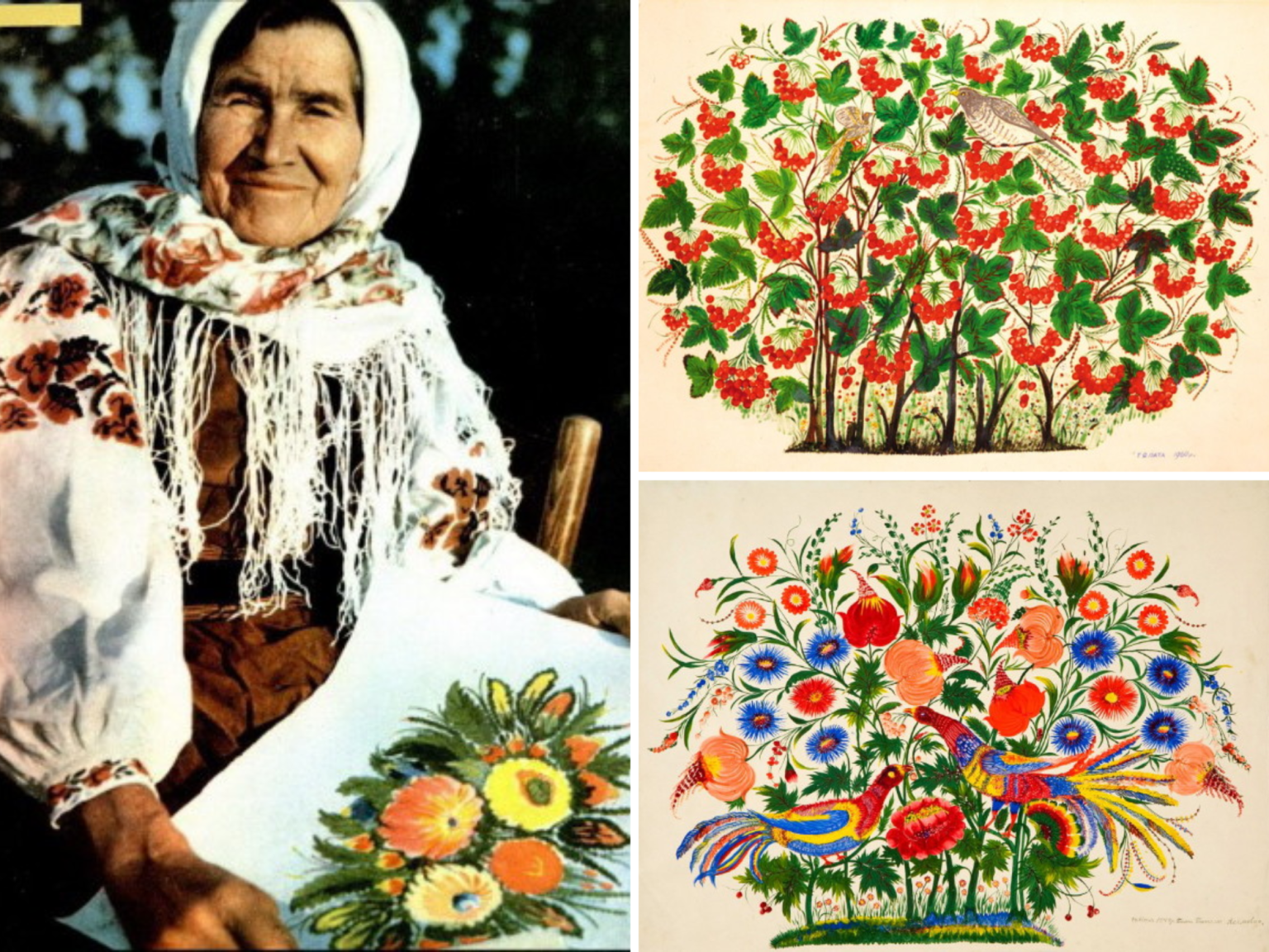 Petrykivka Painting - Little Ukrainian Blog